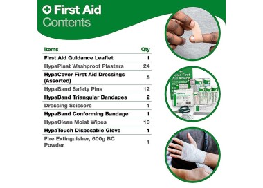 Evolution First Aid PCV & Fire Extinguisher Kit